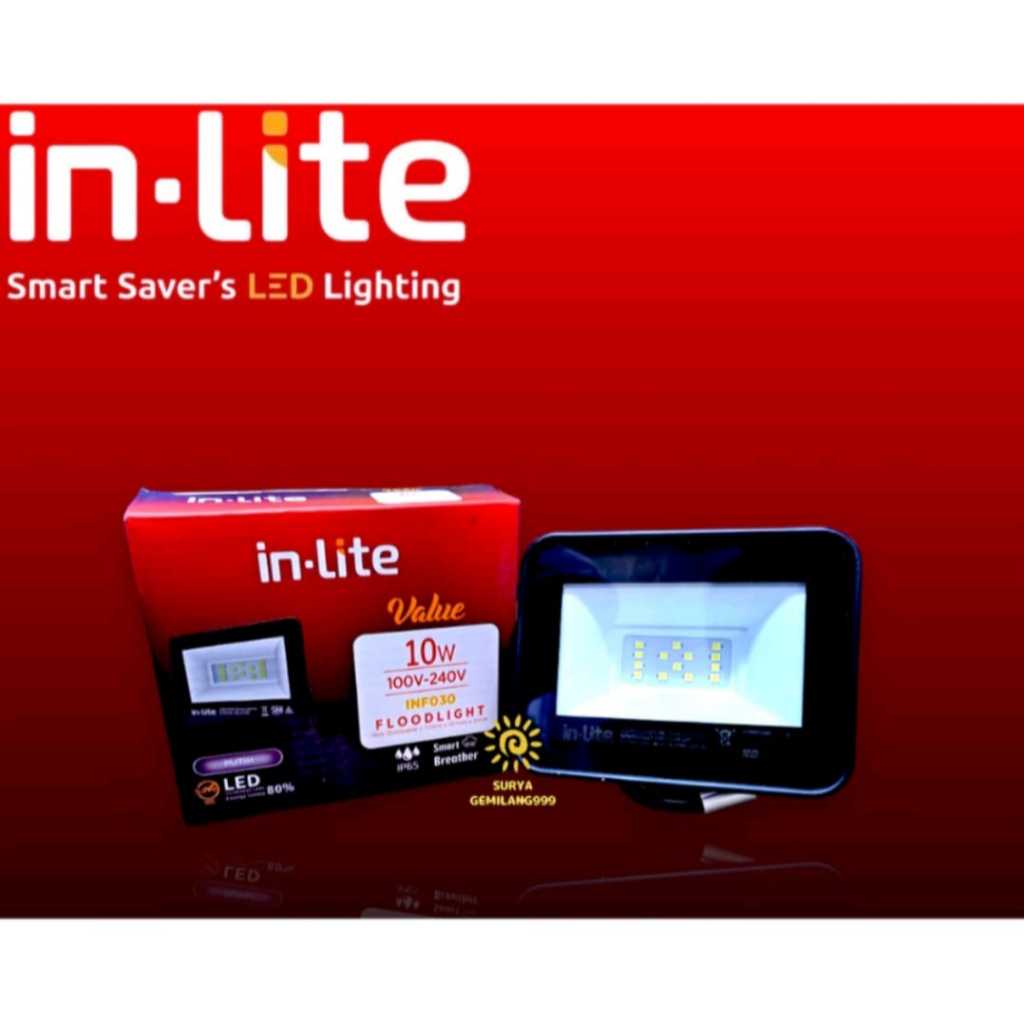 Jual LAMPU SOROT LED INLITE VALUE 10W / 20W / 30W / 50W INF030 ...
