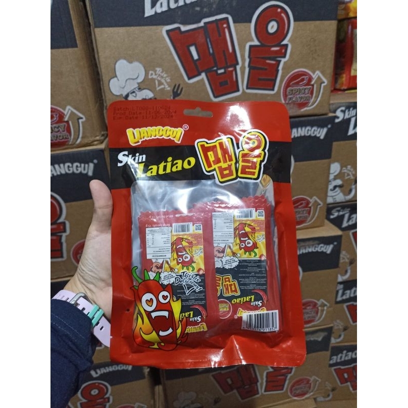 Jual Finger Latiao Skin Latiao Pack isi 10 Saset Sachet 150 Gr ...