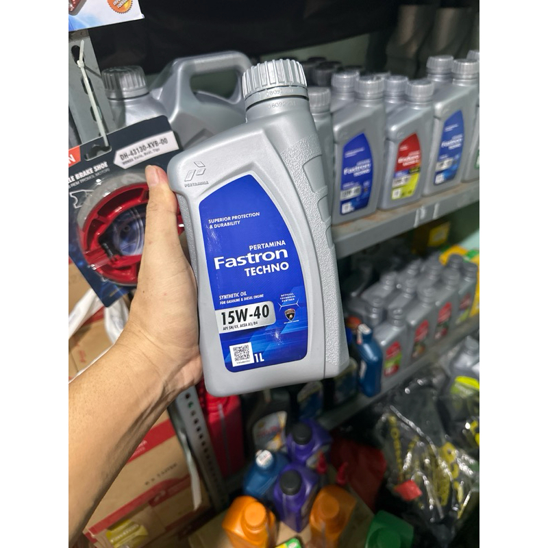 Jual Oli Mesin Fastron Techno SAE 15W-40 API SN/CF 1L (FOR GASOLIN ...