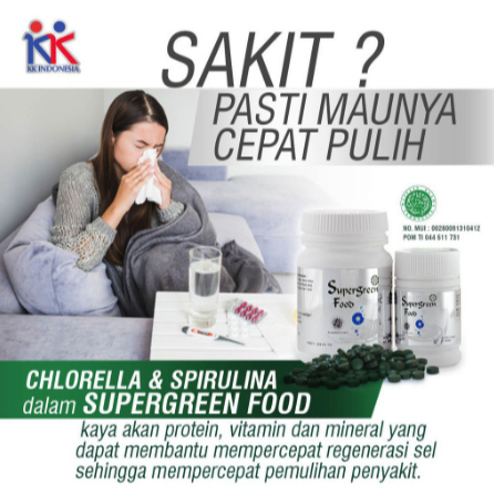 Jual Super Green Food SGF Suplemen Padat Gizi Membantu Menguatkan ...