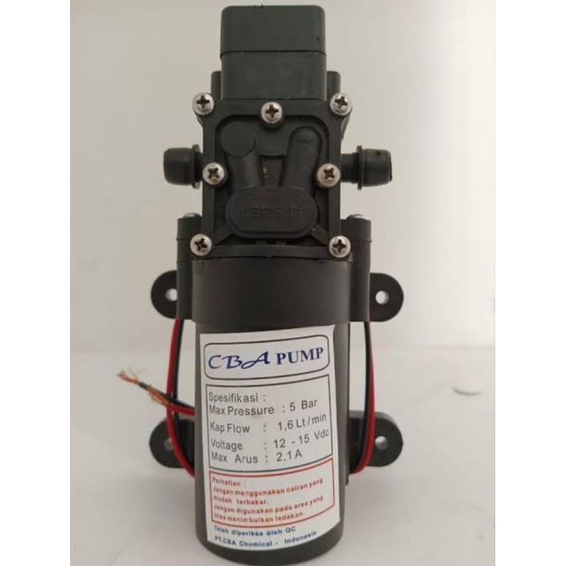 Jual PUMP CBA (Socket-Socket) SPRAYER ELEKTRIK (original cba) | Shopee ...