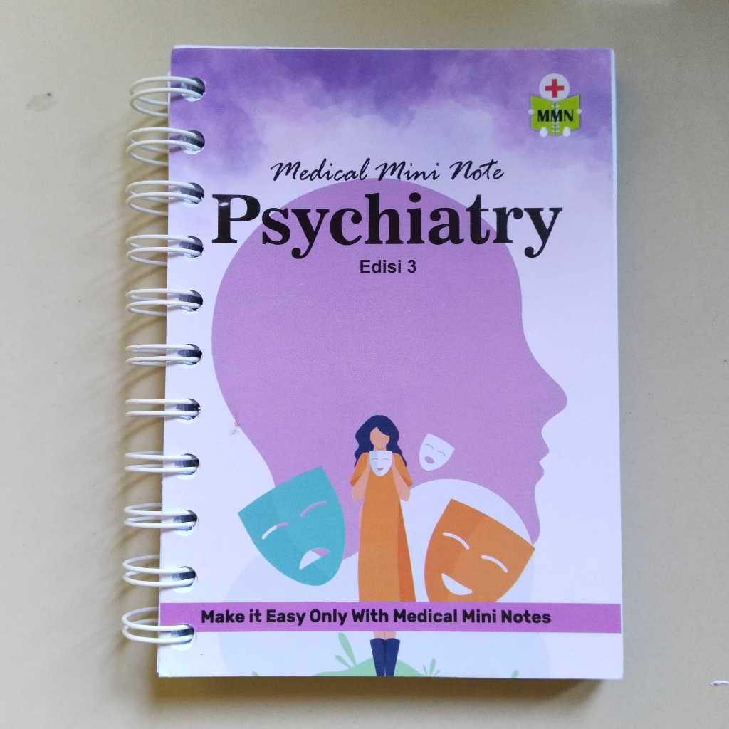 Jual Medical Mini Notes MMN Original Psychiatry Kejiwaan Edisi 2023 ...