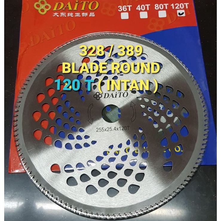 Jual KODE S18E Pisau Bulat Mata Intan 12T Mesin Potong rumput 2tak 4tak BG328 328 TNK328ER TL33 ...