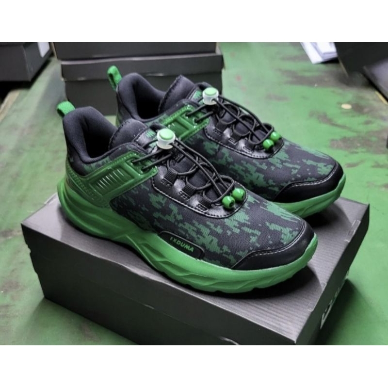 Jual SEPATU EXDUMA CAMOU GREEN SNEAKERS SOL BARU 2024 | Shopee Indonesia