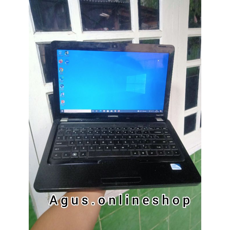 Jual laptop Compaq CQ40 Ram 4gb HDD 500gb siap pakai | Shopee Indonesia