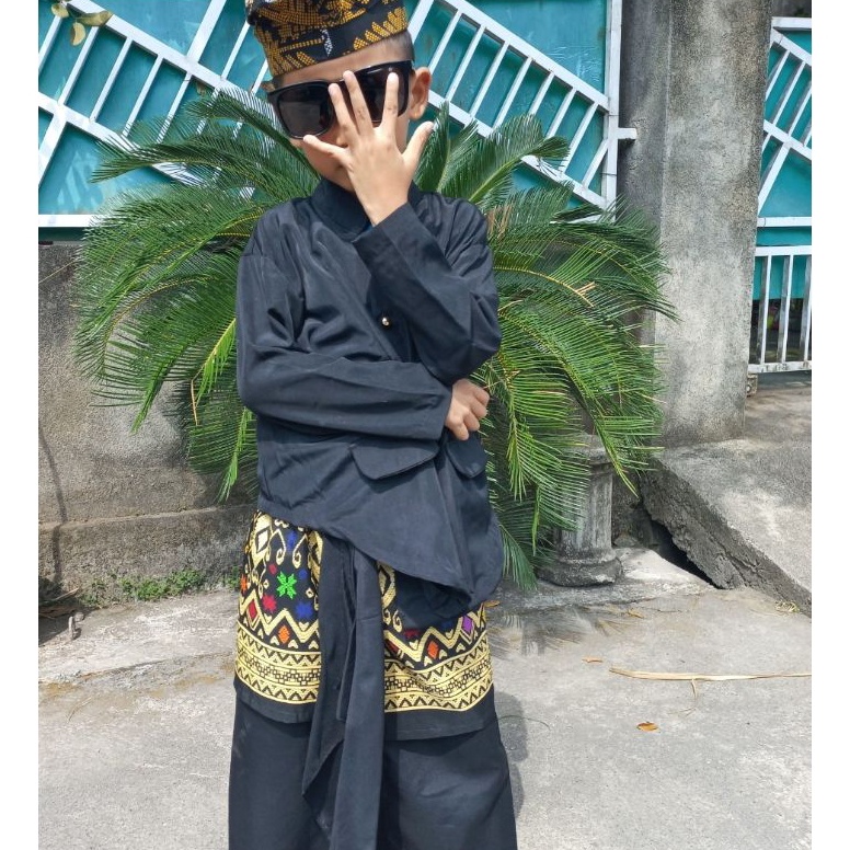 Jual KODE M97F Set Pegon Baju Adat Sasak Lombok Untuk anak LakiLaki ...