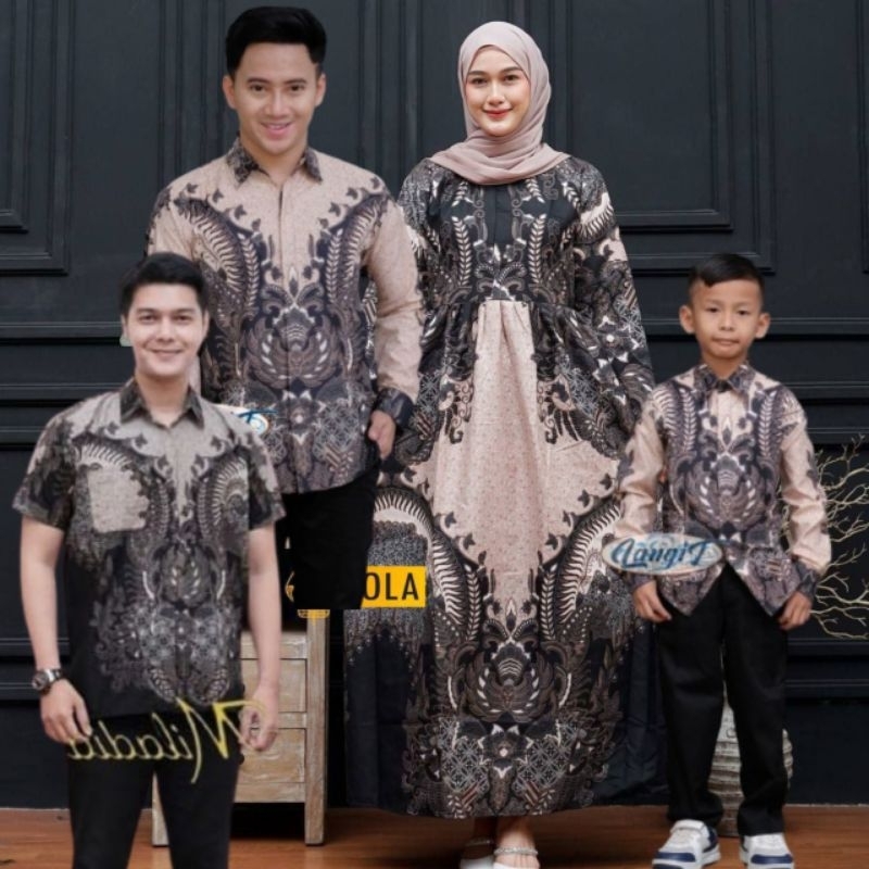 Jual Batik Couple Keluarga Batik Sarimbit Baju Batik Couple Nikahan ...