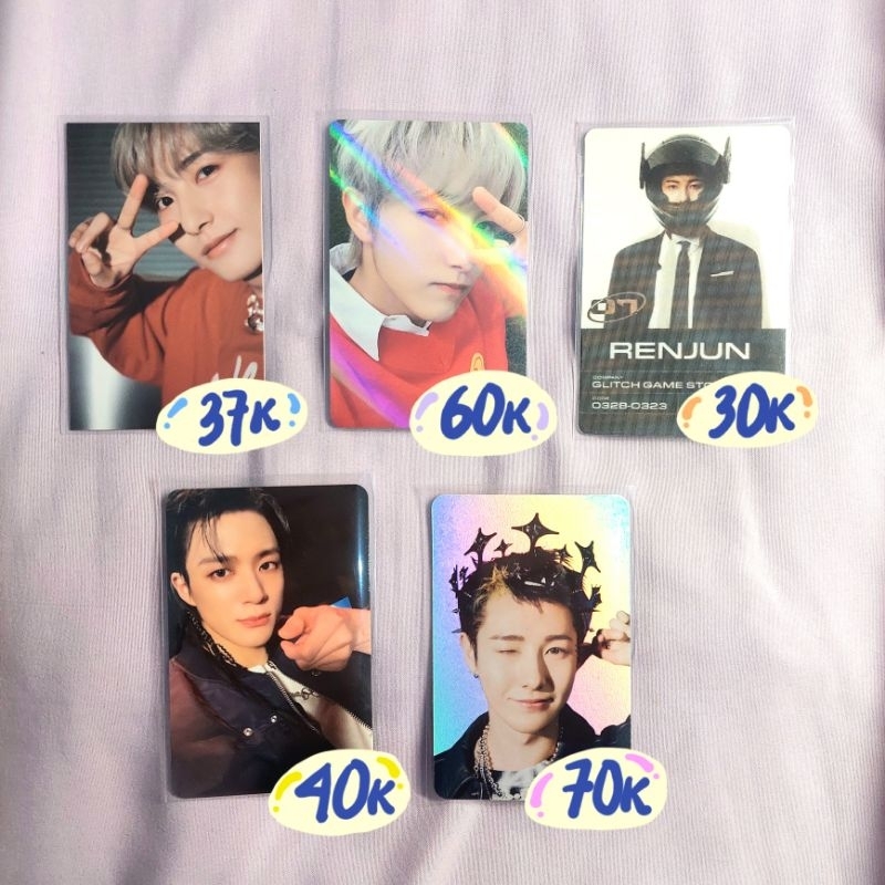 Jual Photocard PC Renjun Loading Magazine Selca, Renjun ISTJ Makestar ...