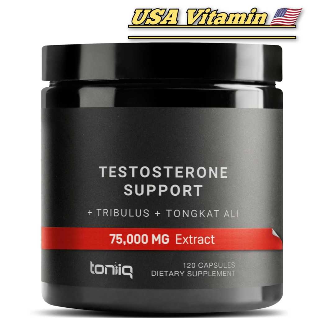 Jual Toniiq Testosterone Support Enhanced with Tribulus + Tongkat Ali ...