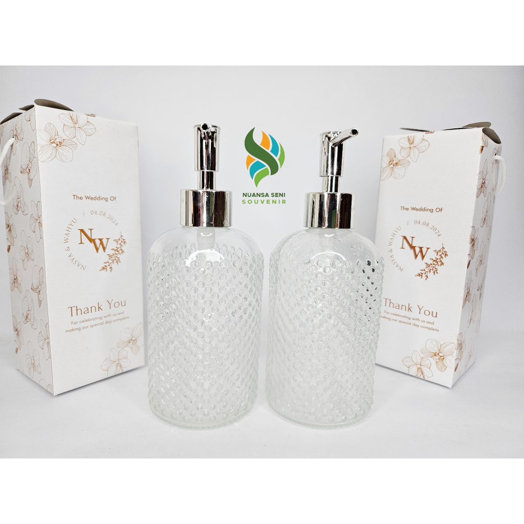 Jual Souvenir Botol Dispenser Sabun Botol Kristal Sampo Botol Kaca ...