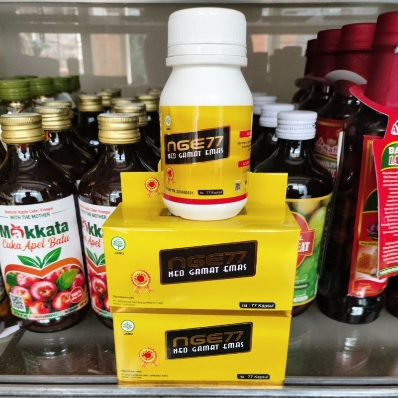 Jual Neo Gamat Emas NGE 77 Kapsul Jelly Gamat Kapsul - Gamat NGE 77 ...