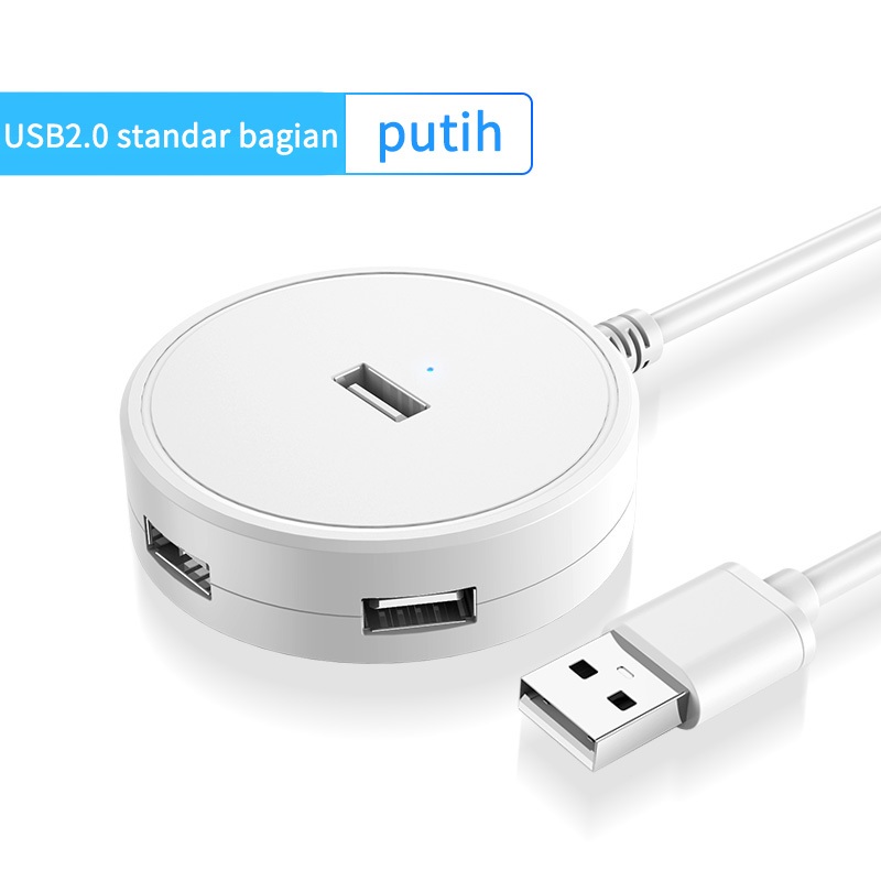 Jual Pasevin USB Hub Multi USB Splitter Hub Menggunakan Adaptor Daya ...