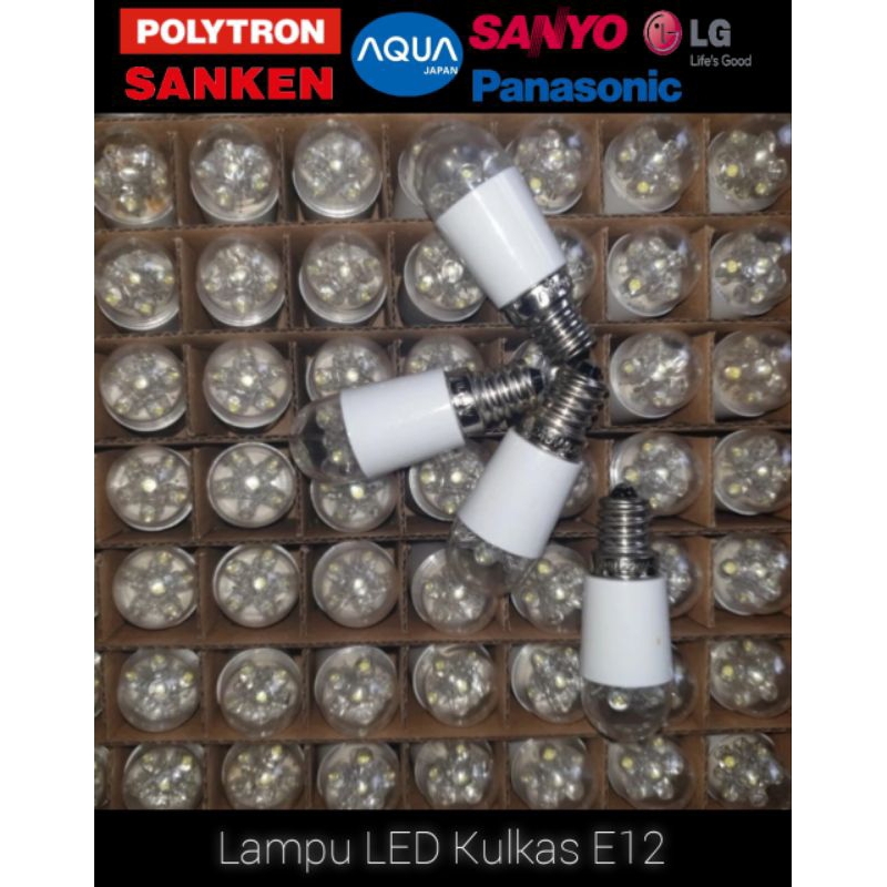 Jual Lampu LED Kulkas 1 pintu | Lampu Kulkas 1 pintu LED | Bohlam Kulkas E 12 | Lampu Kulkas ...