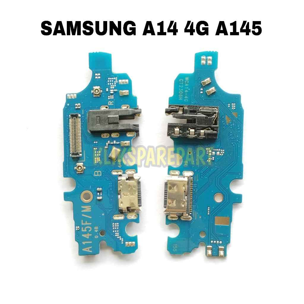 Jual Konektor Charger Papan Cas Pcb Board Usb Mic Samsung A14 4G A145 ...