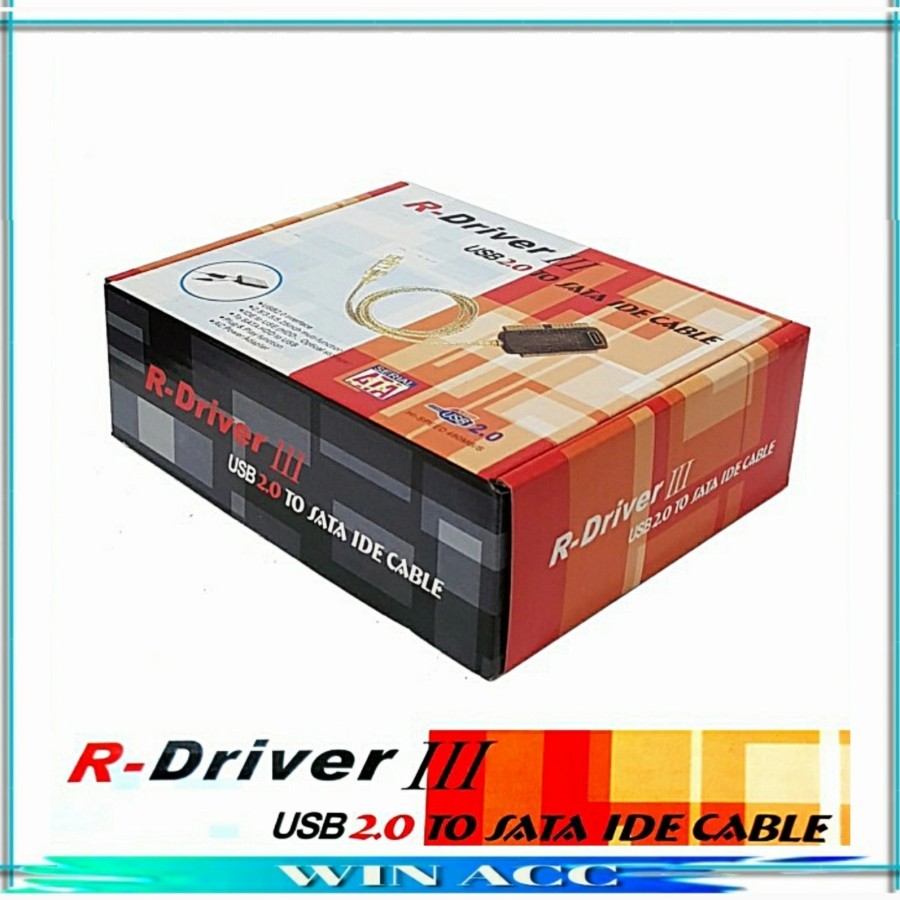 Jual converter hardisk USB TO IDE SATA CABLE WITH ADAPTOR (R-DRIVER III ...