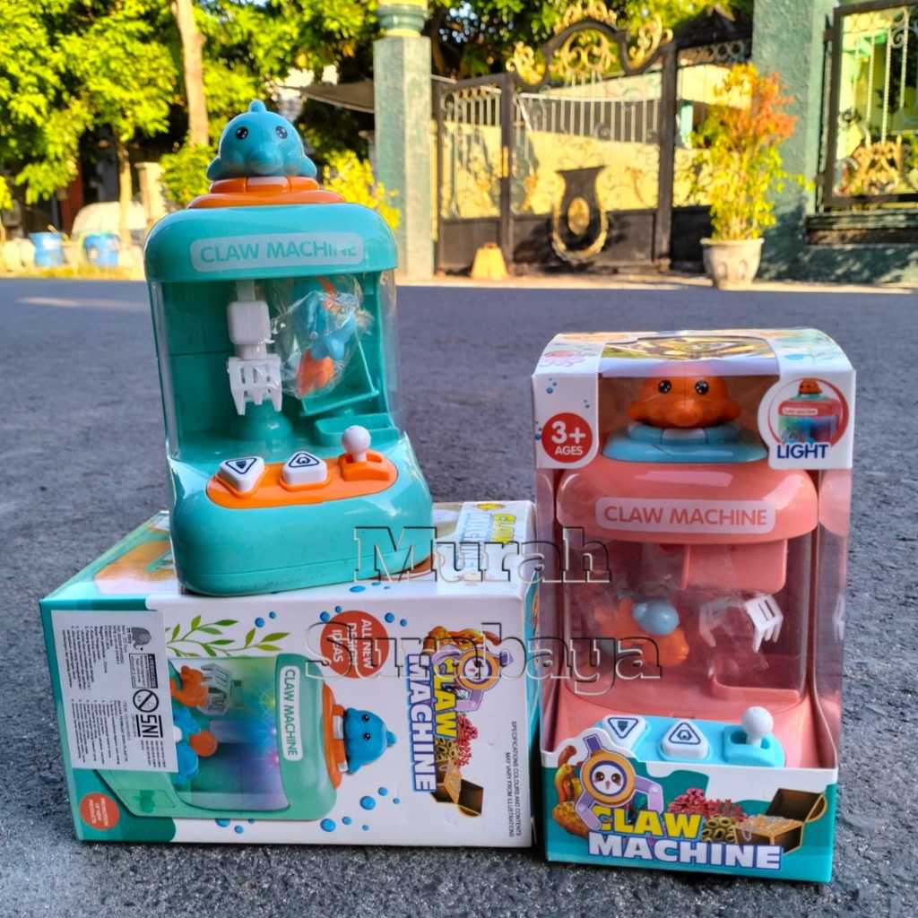 Jual Mainan Viral Claw Machine Mini 1690 2 Mainan Edukasi Anak Mesin ...