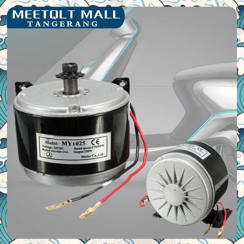Jual Dinamo Skuter Listrik 24V DC-250W Sikat Motor DC | Shopee Indonesia