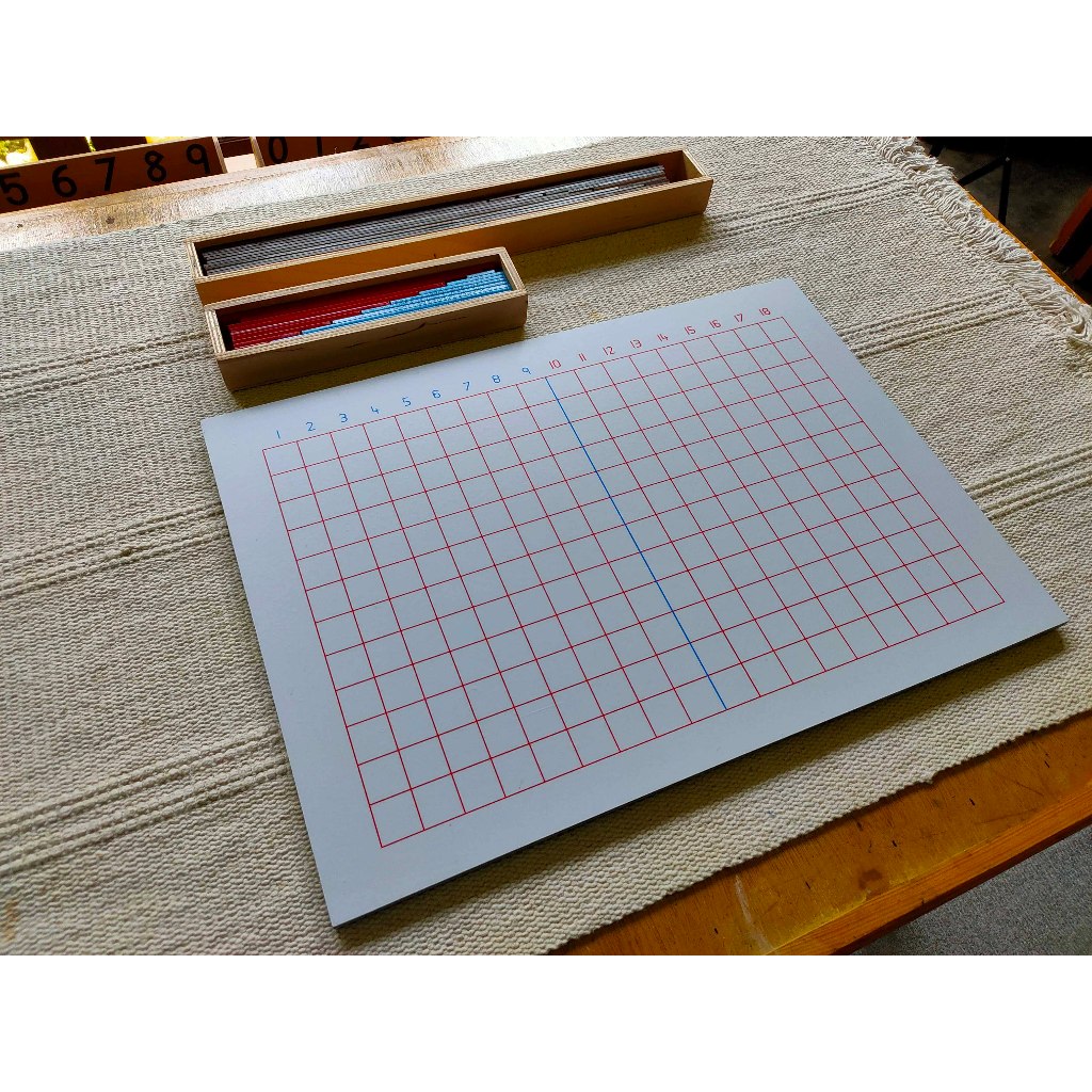 Jual Subtraction Strip Board Montessori Material | Shopee Indonesia