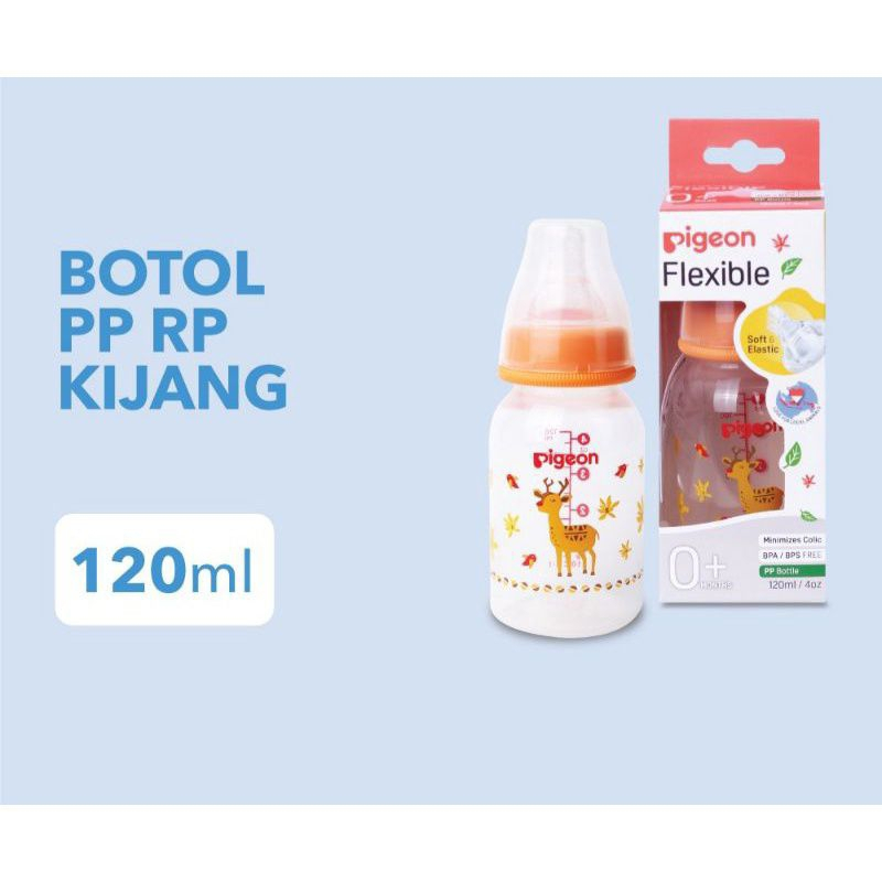 Jual Pigeon Botol Pp Rp Rusa 120ml/ Botol Pp Slim Rusa | Shopee Indonesia