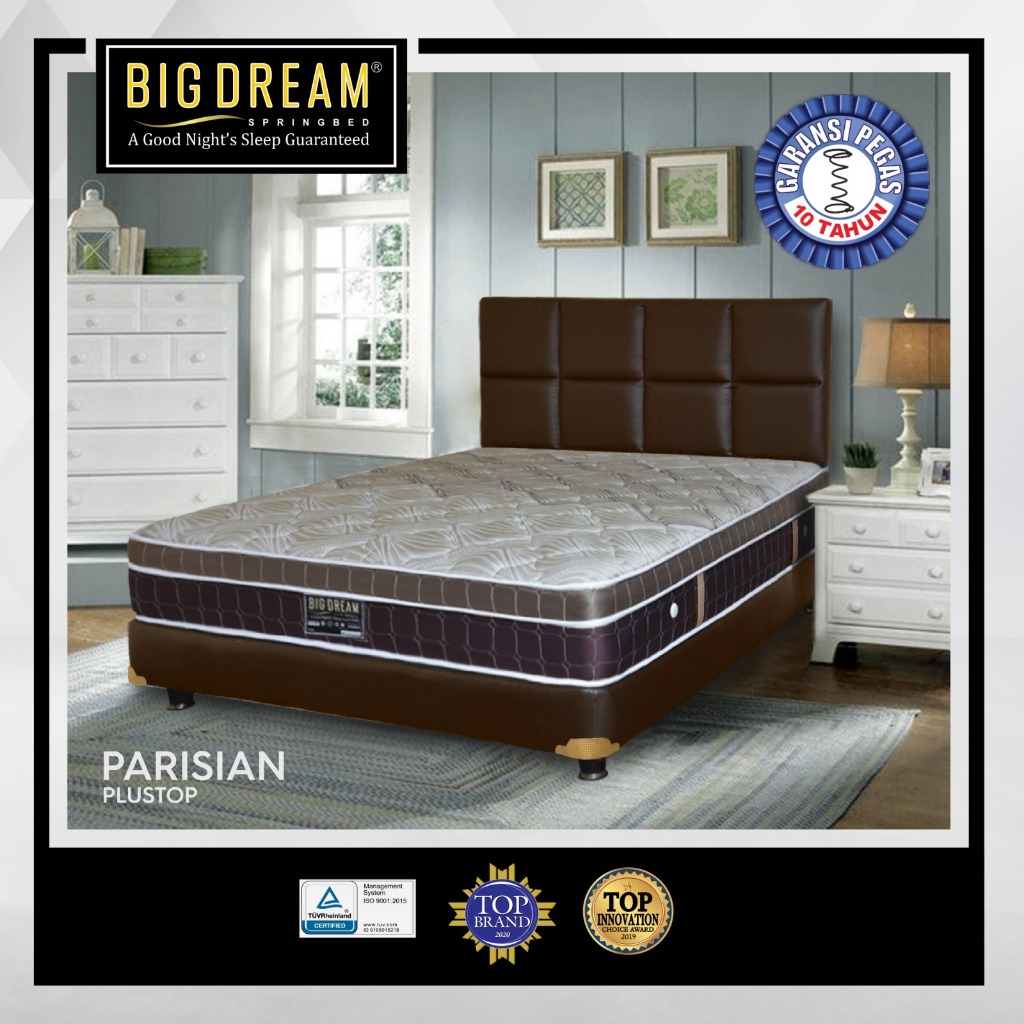 Jual Big Dream Parisian Plustop - Kasur/Set - FREE BANTAL | Shopee ...