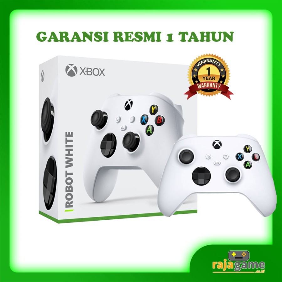 Jual Xbox Wireless Controller - Robot White (Garansi Resmi Official 1 Tahun) | Shopee Indonesia