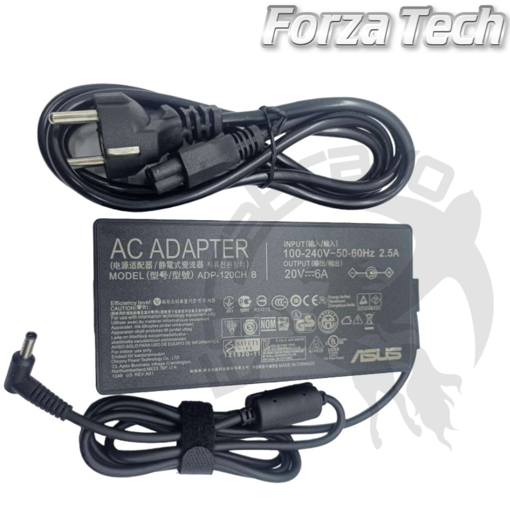Jual Adaptor Charger Casan Asus Vivobook Pro 16X OLED M7600QE M7600QC 20V 6A 4.5*3.0mm ORIGINAL ...