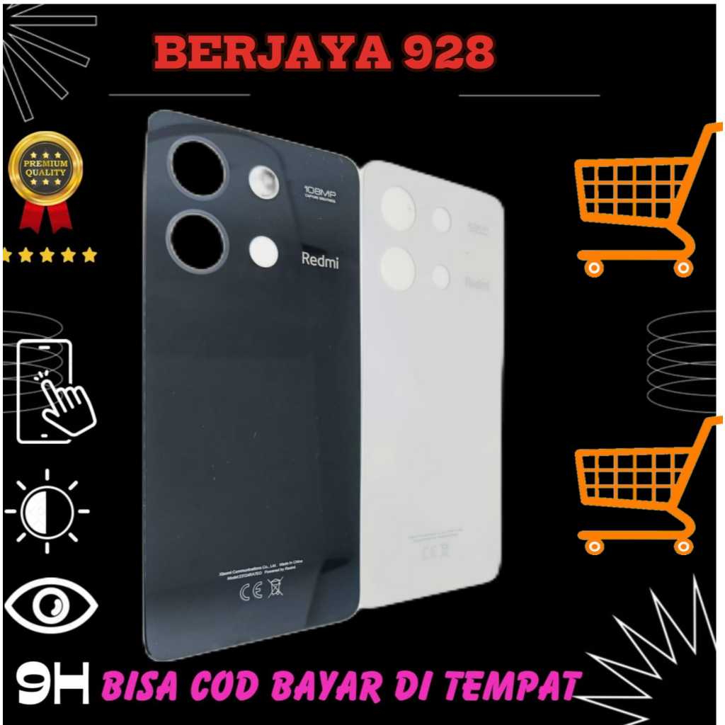 Jual BACKDOOR XIAOMI REDMI NOTE 13 / NOTE 13 PRO ORIGINAL NEW | Shopee ...