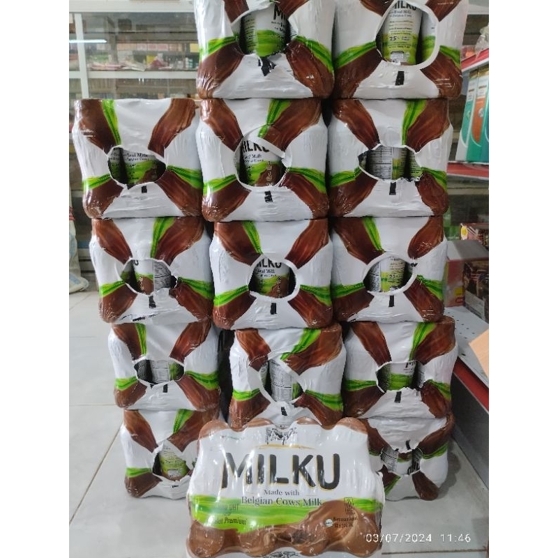Jual Susu Milku 1 Karton isi 12 botol | Shopee Indonesia