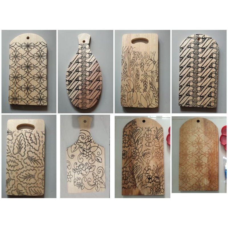 Jual Paket Melukis Talenan Batik Lengkap Cat, Kuas, Palet | Shopee ...
