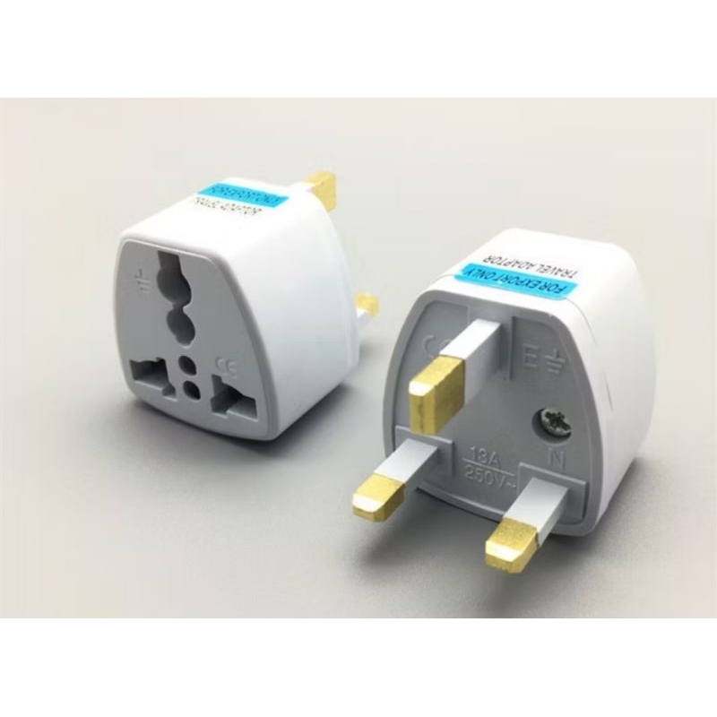 Jual Colokan Kaki 3 Gepeng Travel Adapter Converter Steker Power Plug Universal AU | Shopee ...