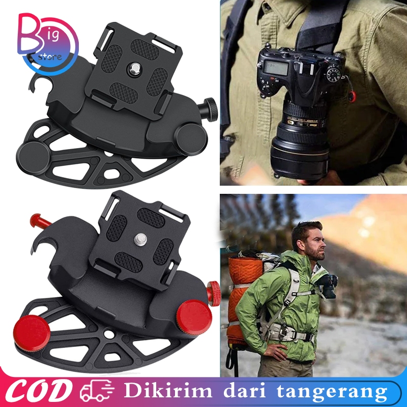 Jual 1set Quick Release Belt Buckle Set Metal CNC Alloy Camera Waist ...