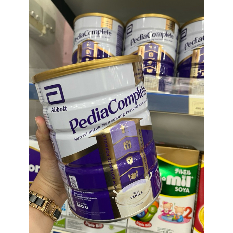 Jual PEDIACOMPLETE rasa vanilla 850gr | Shopee Indonesia