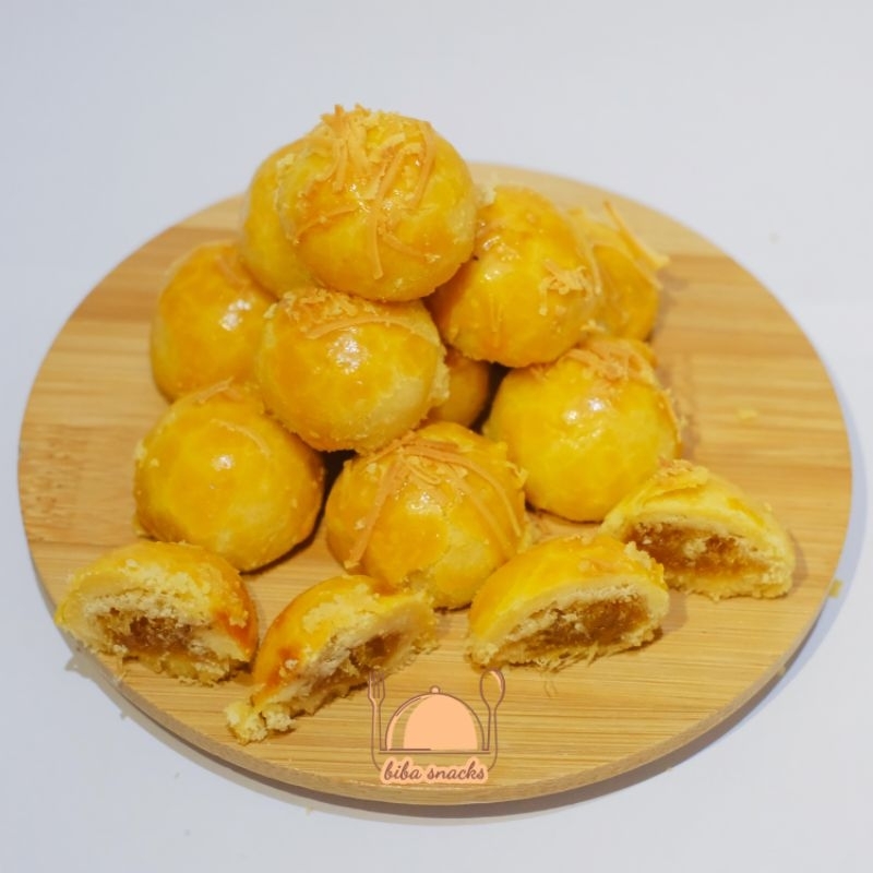 Jual Kue Nastar Spesial Keju Beli 1 Toples Gratis 1 Kemasan Pouch Kue ...