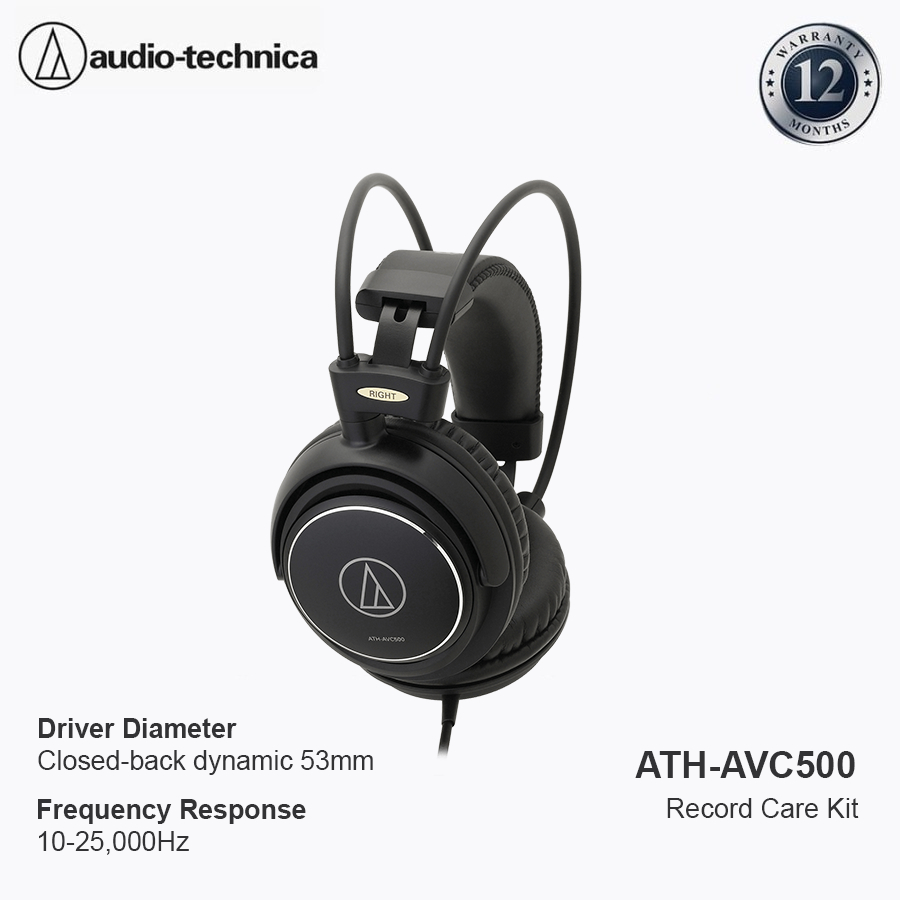 Jual Audio-Technica ATH-AVC500 Closed-back dynamic headphones | Shopee ...