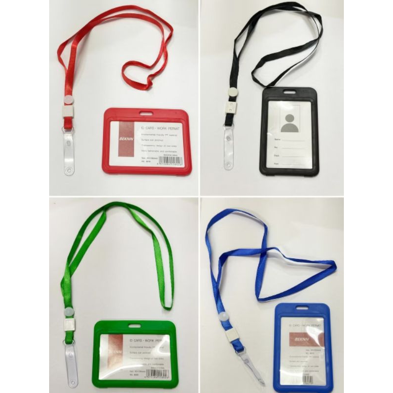 Jual Casing Kartu Nama / ID Card Holder / Name Tag Panitia 2 Sisi ADA ...