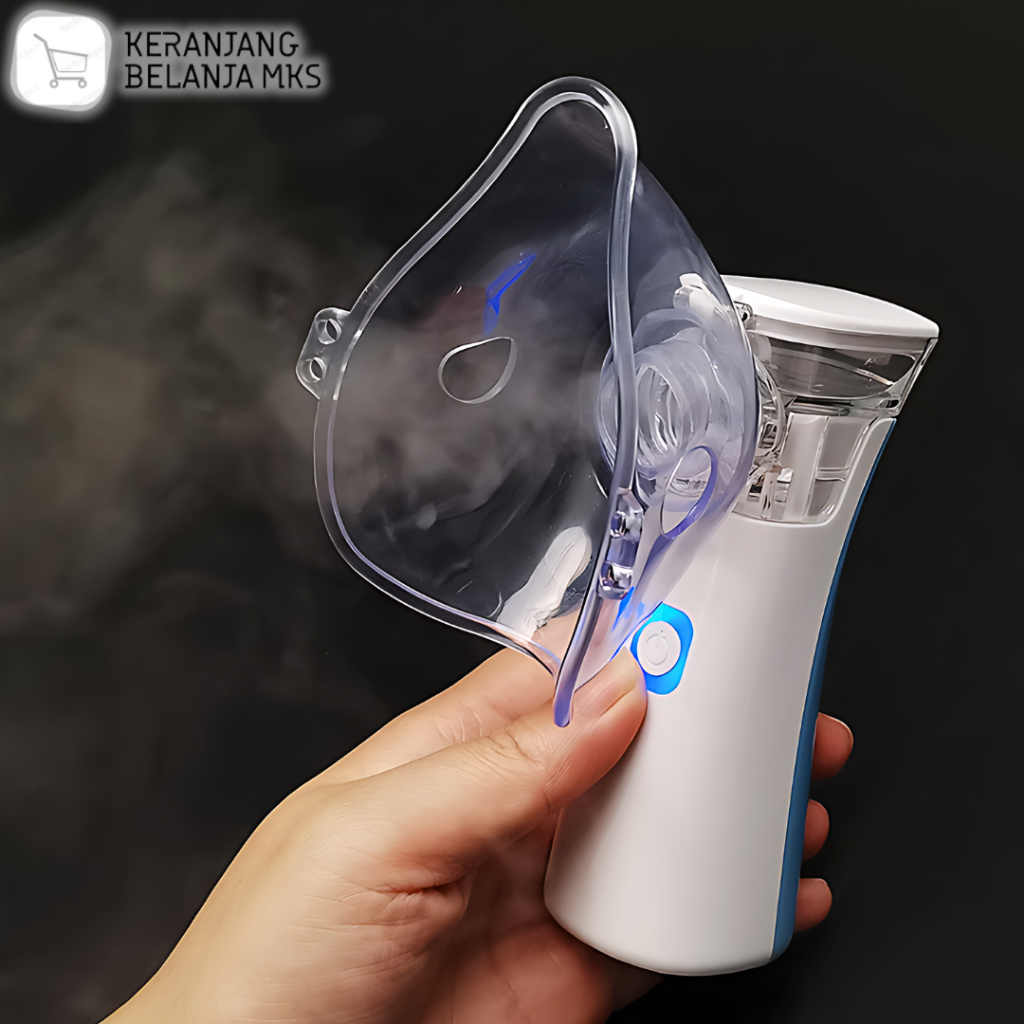 Jual Alat Nebulizer Portable Mesh Alat Uap Bantu Pernafasan Asma ...