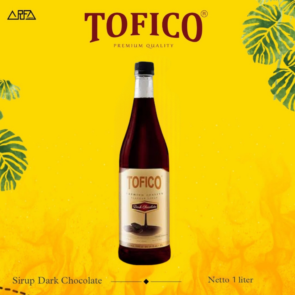 Jual Sirup Tofico Dark Chocolate 1 liter | Shopee Indonesia