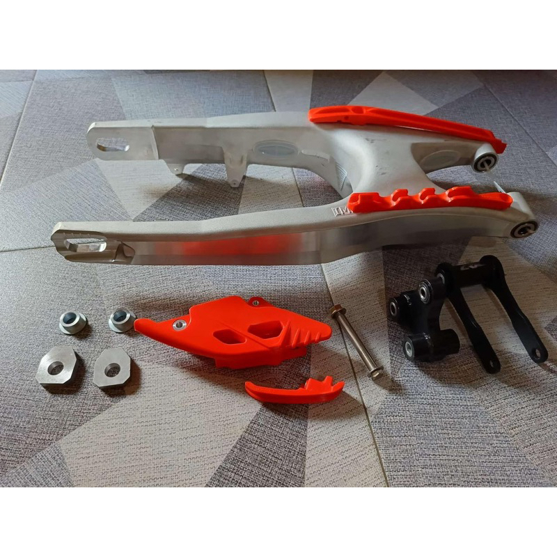 Jual SWING ARM KTM NEW 2024 FULLSET TENSIONER CNC PLUS UNITRACK PNP KLX ...