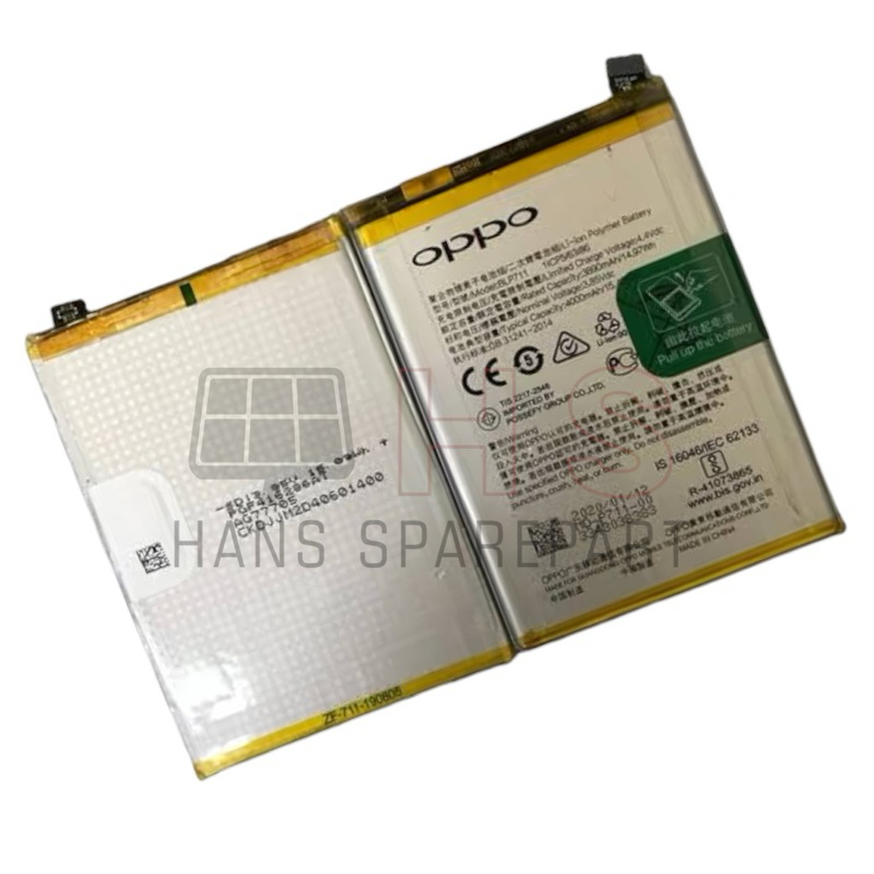 Jual BLP711 / BATERAI OPPO A1K / BATRE OPPO A1K - ORIGINAL | Shopee ...