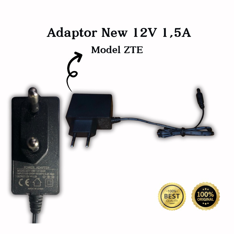 Jual Adaptor 12v 1,5a New dan Adaptor 12v 1a Universal New Router Cctv ...