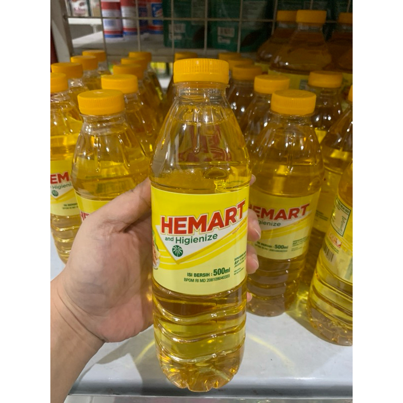 Jual Hemart Minyak Goreng Kemasan Botol 500ml | Shopee Indonesia