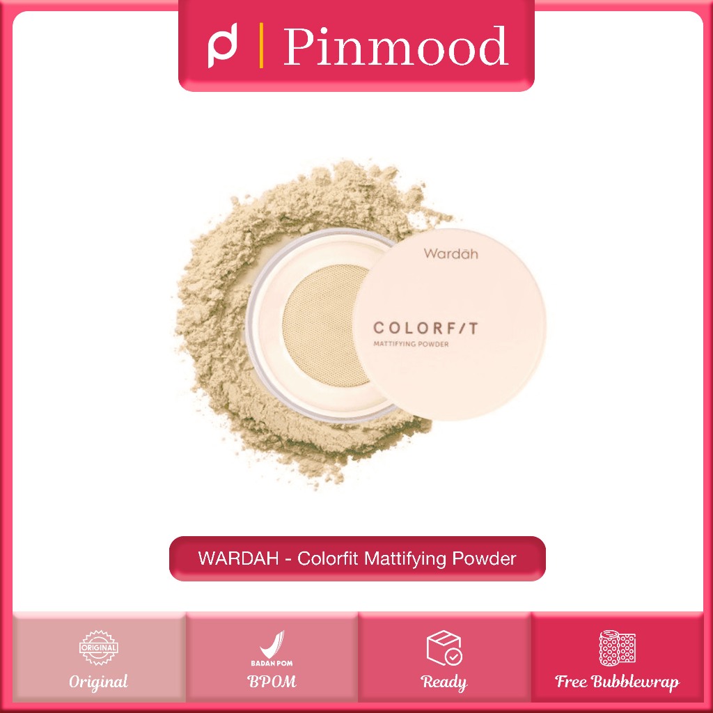 Jual WARDAH - COLORFIT MATTIFYING POWDER ( 15 g ) - Bedak Tabur Wajah ...