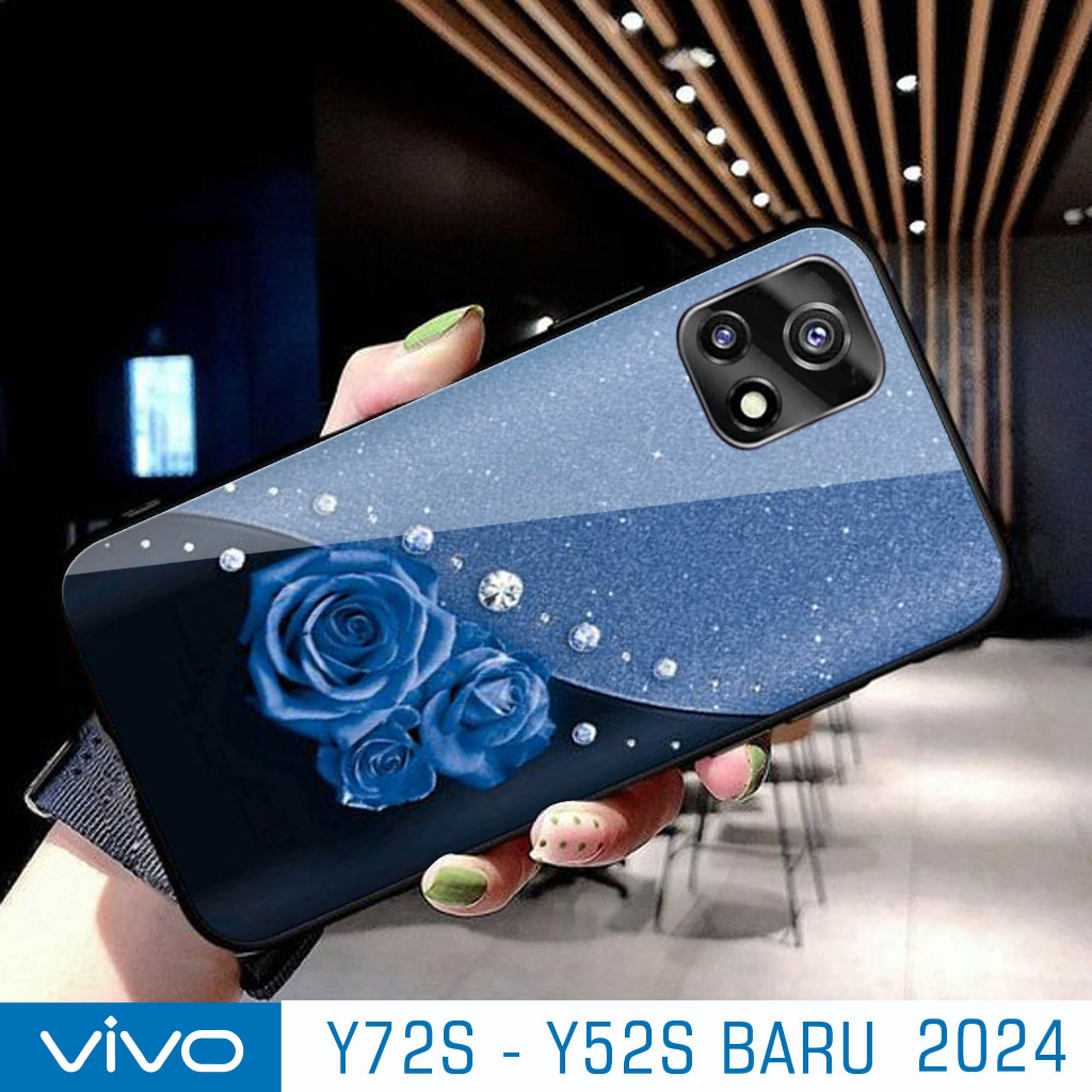 Jual Softcase Kaca VIVO Y72S Y52S - casing handphone - Y72S Y52S [S46 ...