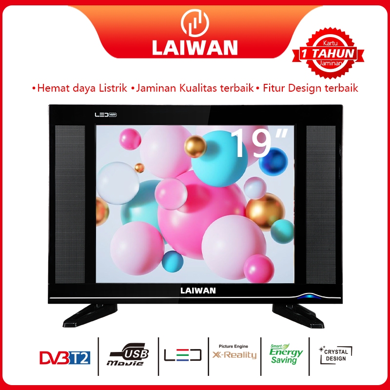Jual 【LAIWAN】TV LED 21 inch 19 inch HD tv digital Televisi [Garansi 1 Tahun] | Shopee Indonesia