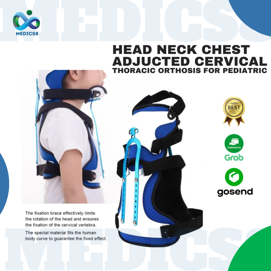 Jual Head Neck Chest Adjucted Cervical Thoracic Orthosis For Pediatric ...