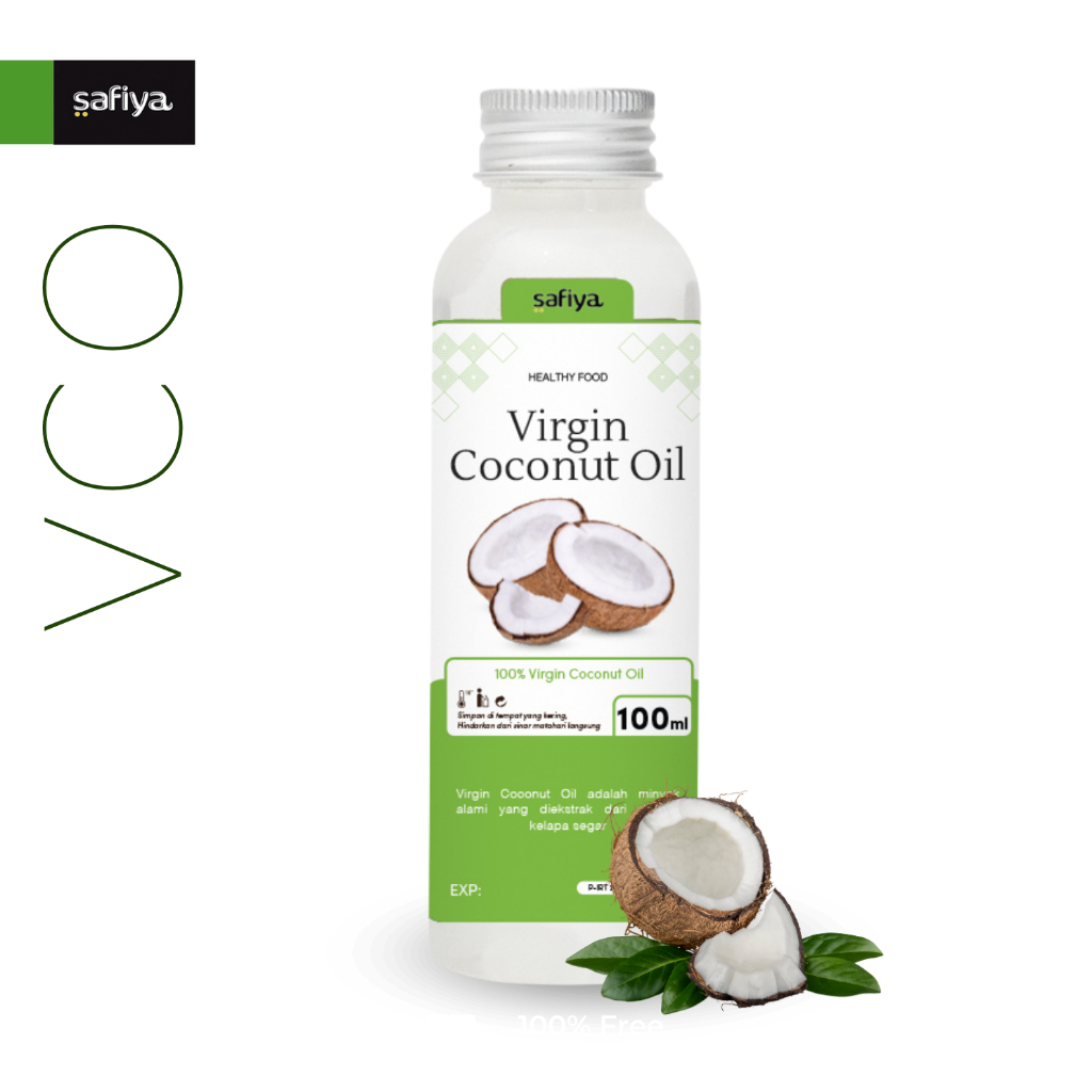 Jual Safiya Virgin Coconut Oil 100 ML VCO Minyak Kelapa Murni Premium ...