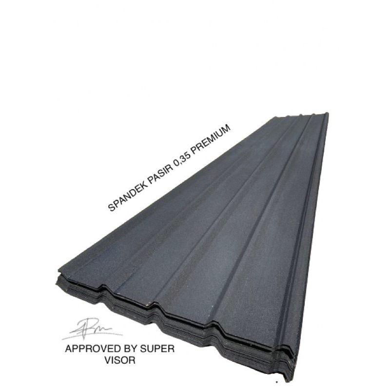 Jual Spandek Pasir Hitam 0.35 Premium (Berat Asli) | Shopee Indonesia