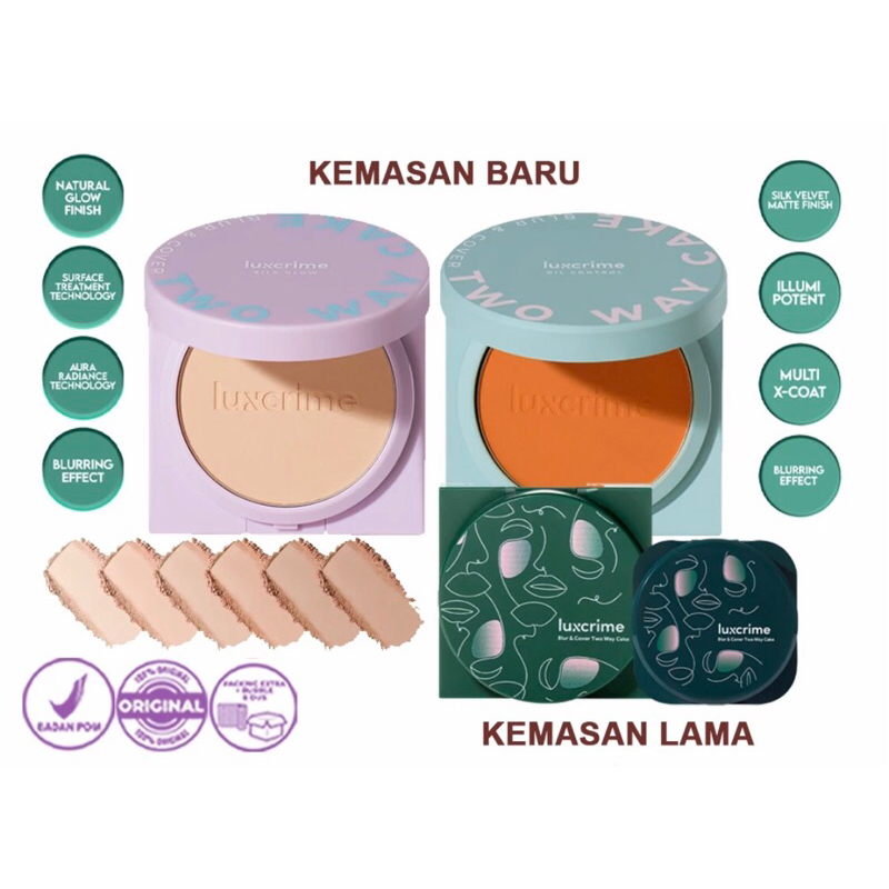 Jual LUXCRIME TWO WAY CAKE / LUXCRIME EMILY IN PARIS/ LUXCRIME TWO WAY ...