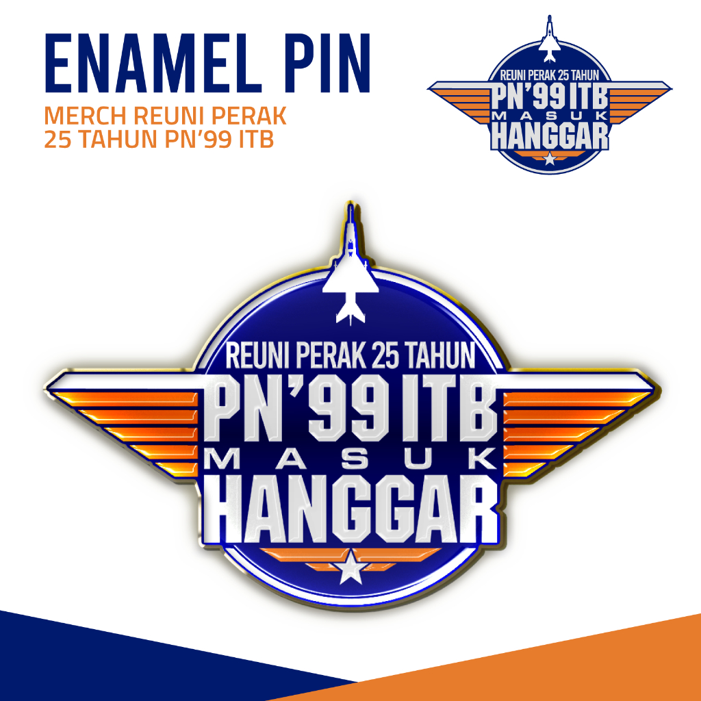 Jual Exclusive Official Merchandise Reuni Perak PN99 - Enamel Pin ...