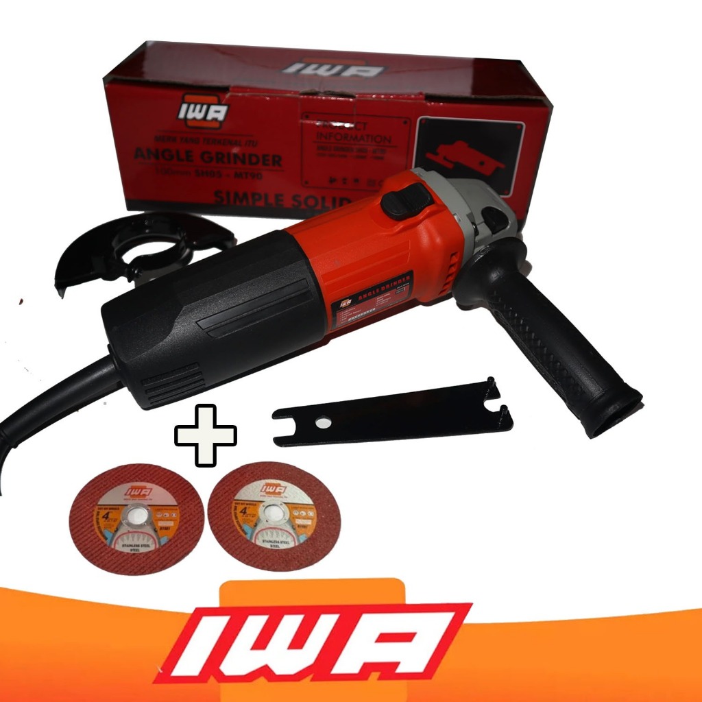 Jual Iwa 4in Mesin Grinder Poles Gurinda 100mm Gerinda Listrik 4" 100mm ...